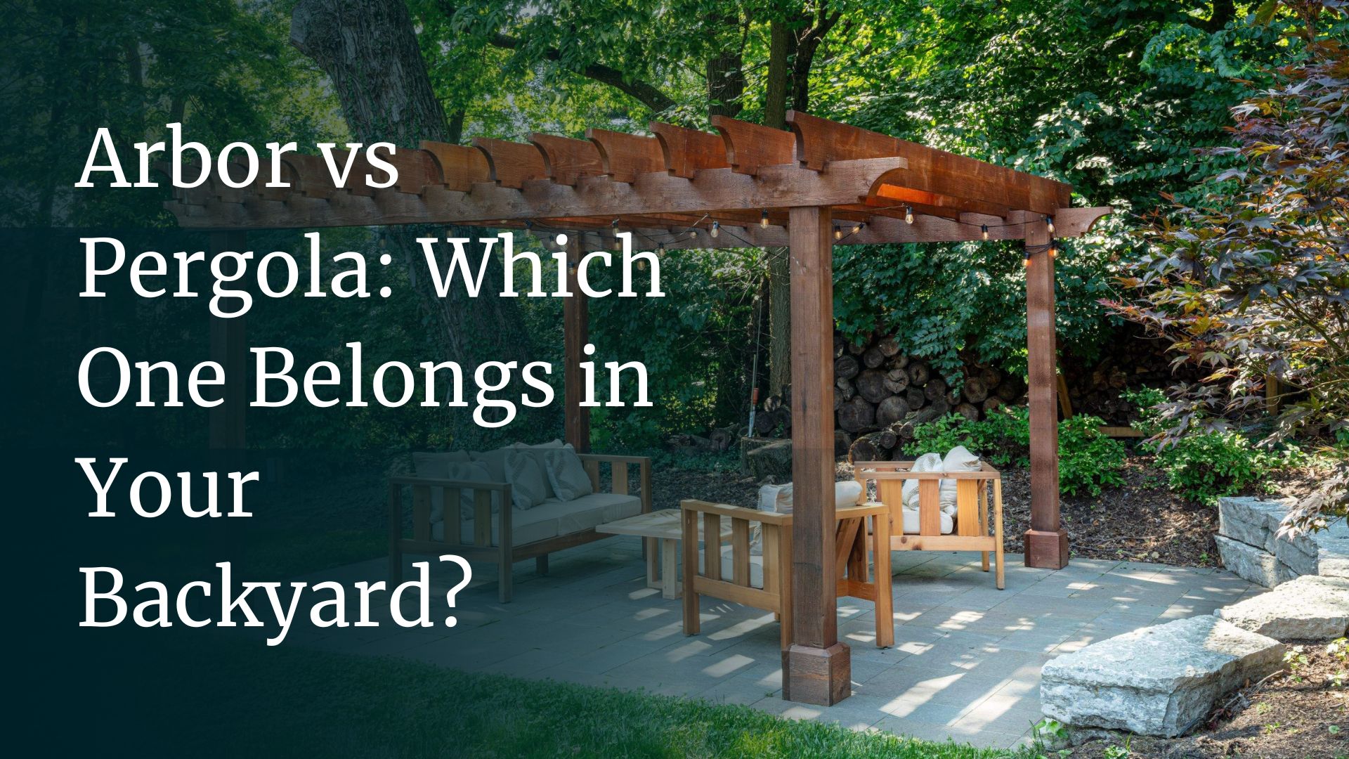 Arbor vs Pergola: Choosing the Right Feature for You - The Site Group